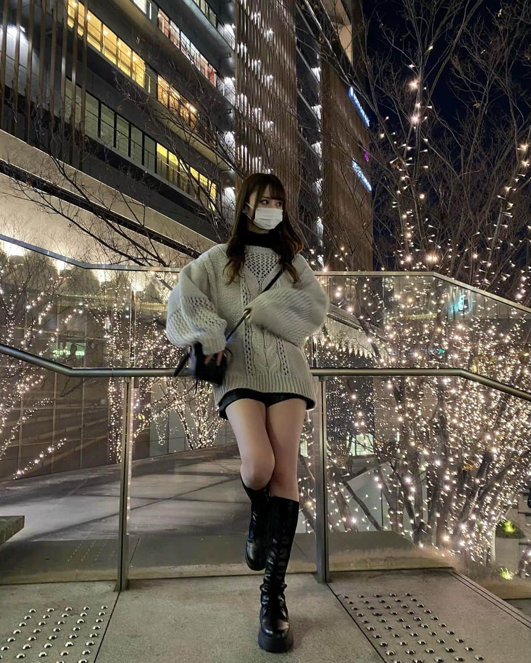 山本望叶さんのインスタグラム写真 - (山本望叶Instagram)「好き？？？？ #ootd #code #ニット #ロングブーツ #miia #gyda」12月15日 21時21分 ...