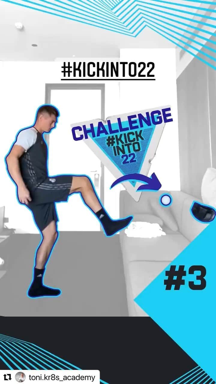 トニ・クロースさんのインスタグラム動画 - (トニ・クロースInstagram)「Day 3 ⚽️ #Repost @toni.kr8s_academy with @make_repost ...
