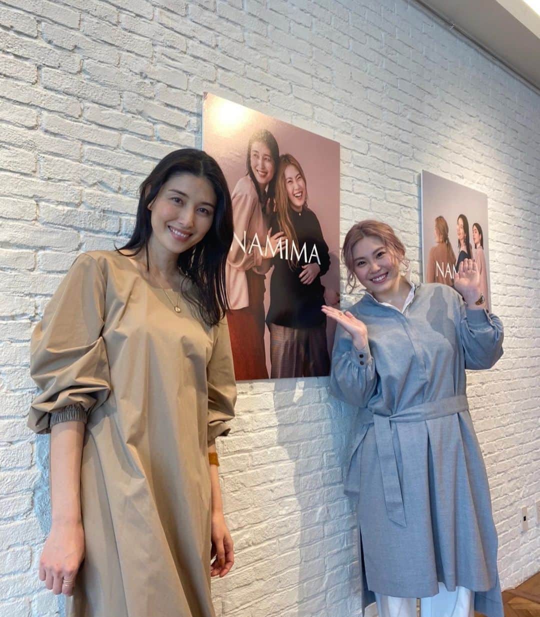 橋本マナミさんのインスタグラム写真 - (橋本マナミInstagram)「@namima_official お披露目発表会でした🥰お忙しい中足 ...