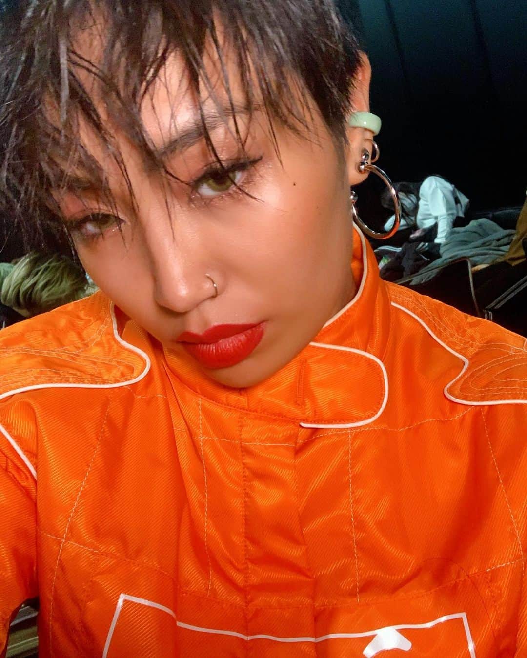 RIEHATAさんのインスタグラム写真 - (RIEHATAInstagram)「Saiyan mode ️‍🔥💋 制作始動💨」1月28日 ...