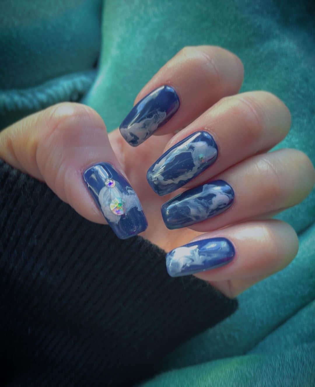 honoka さんのインスタグラム写真 - (honoka Instagram)「ネイルかえたよ🦕💕 #ほのかnails」2月4日 18時56 ...