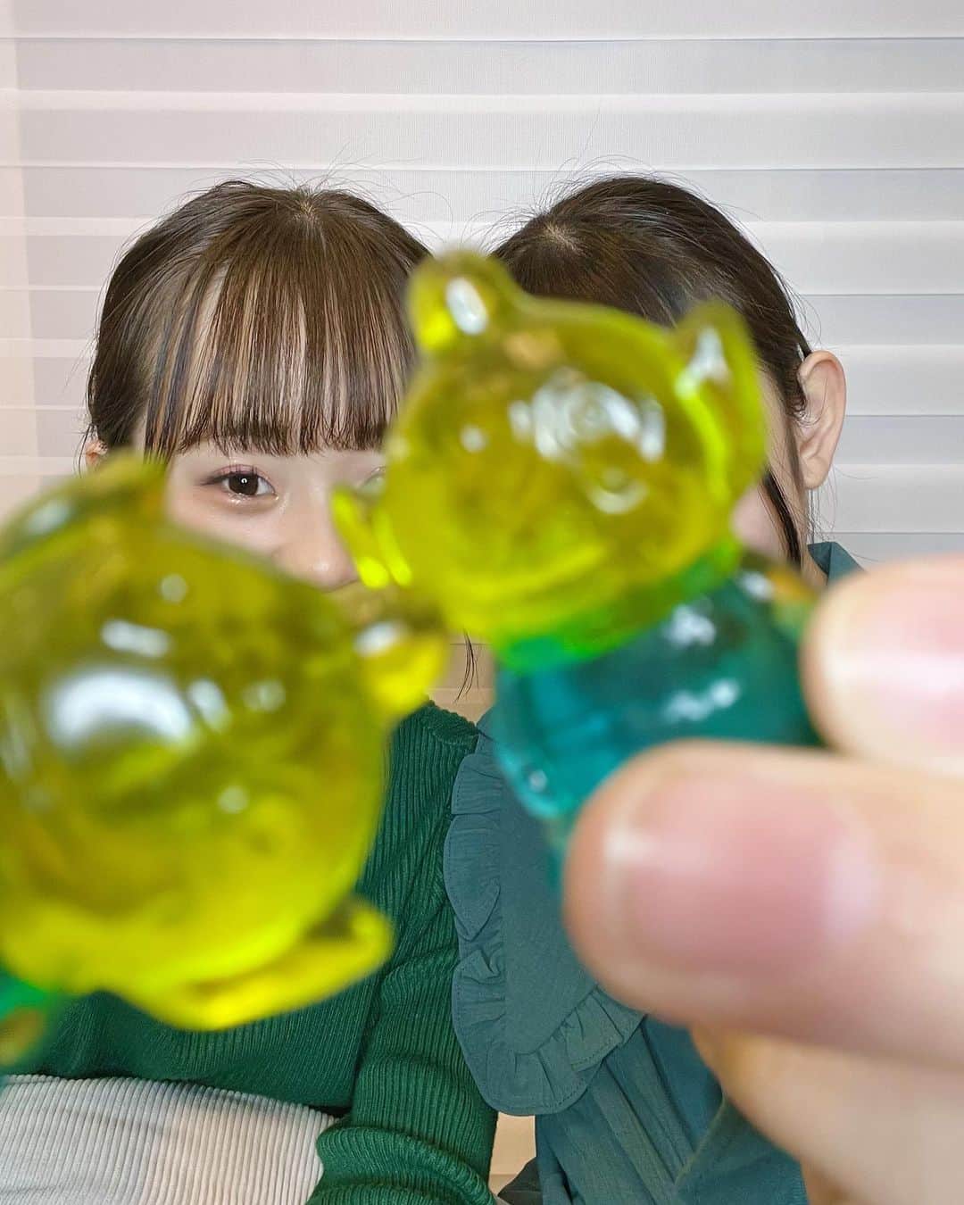 さやりささんのインスタグラム写真 - (さやりさInstagram)「2022/02/05｛さや りとるぐりーんめんのグミ💗 ...