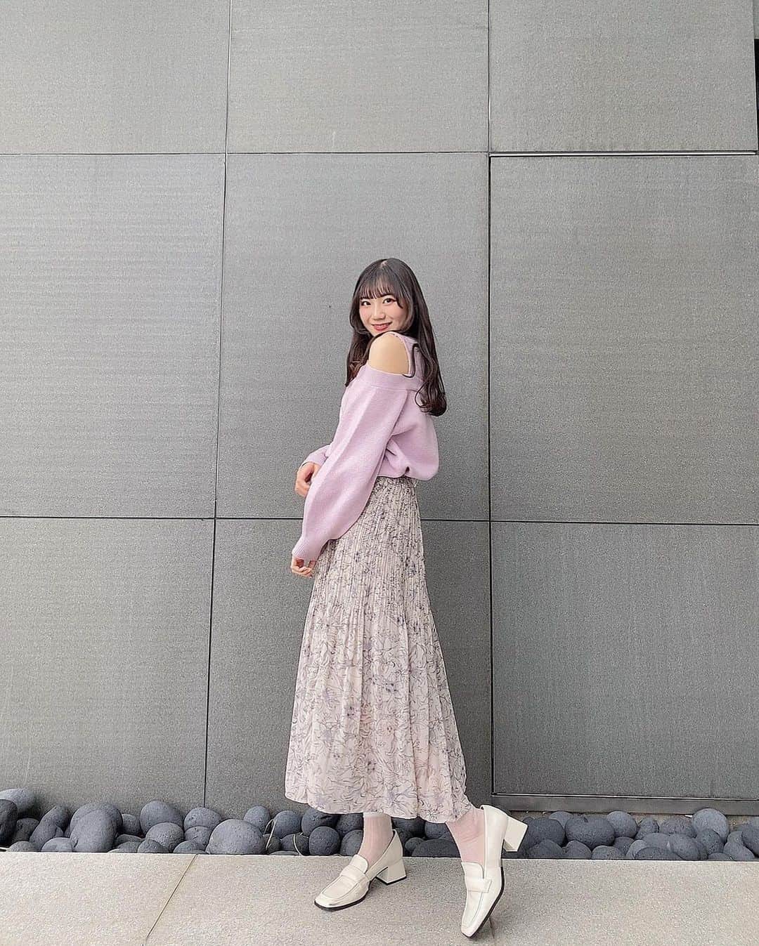 藤崎未夢さんのインスタグラム写真 藤崎未夢instagram 「♡ この前のおしゃべり会のお洋服🪡 この日はホワイトデーの前日ということ