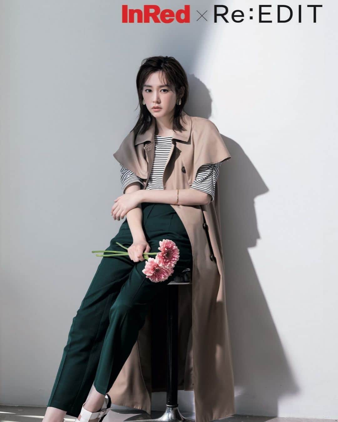 桐谷美玲さんのインスタグラム写真 - (桐谷美玲Instagram)「InRed×Re:EDIT💐 #リエディ #inred #インレッド」4月11日 15時51分 - mirei_kiritani_