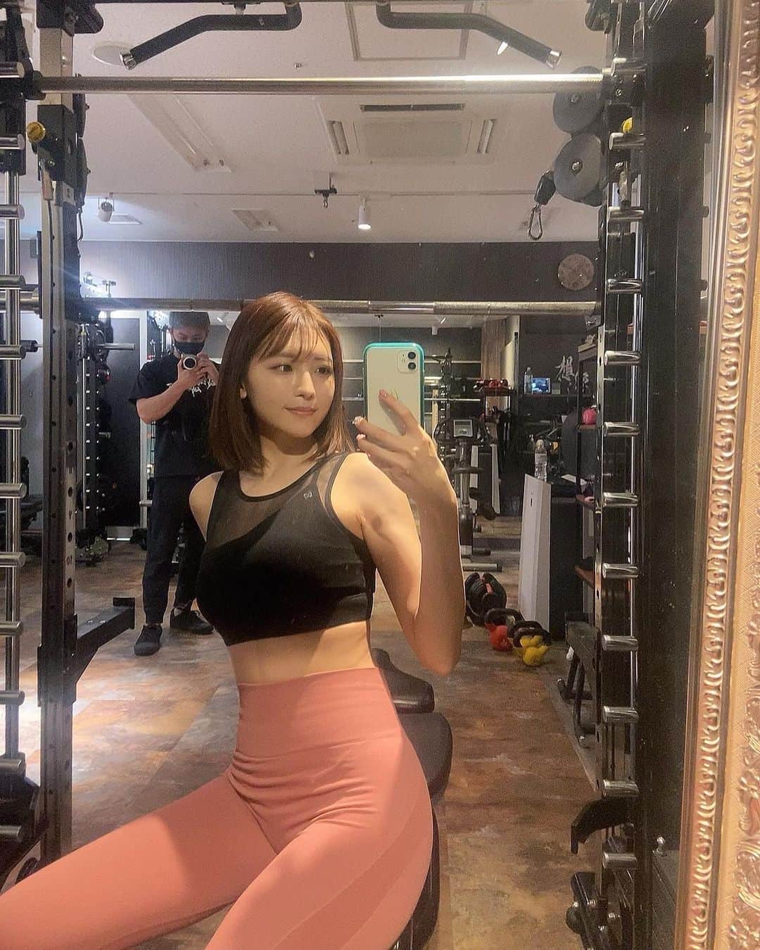 早瀬あやさんのインスタグラム写真 - (早瀬あやInstagram)「トレーニングの前に @kinnikushokudo しっかり食べてから頑張りました ️‍🔥 腹筋もっと縦筋入れたいし 胸と ...