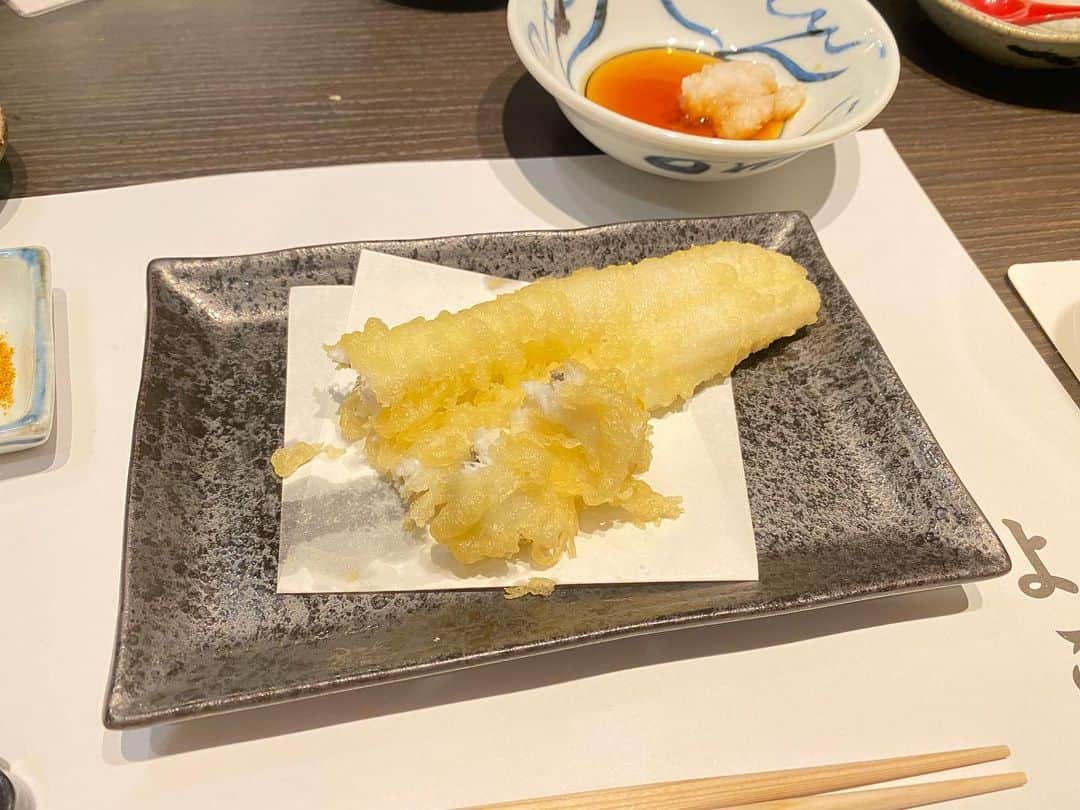 ぽむぽむユウリさんのインスタグラム写真 - (ぽむぽむユウリInstagram)「天冨良 よこ田 ひっさしぶりに良いご飯食べました。自炊生活し ...