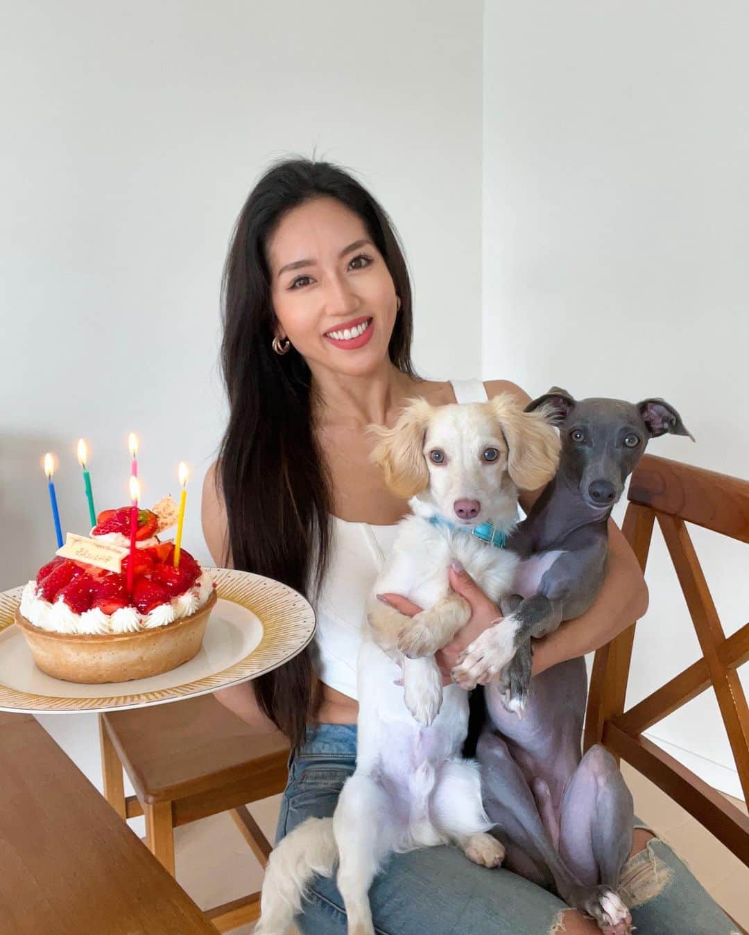 Azusaさんのインスタグラム写真 - (AzusaInstagram)「32歳になりました🎂 メッセージをくれた皆様ありがとうございます☺️ ...