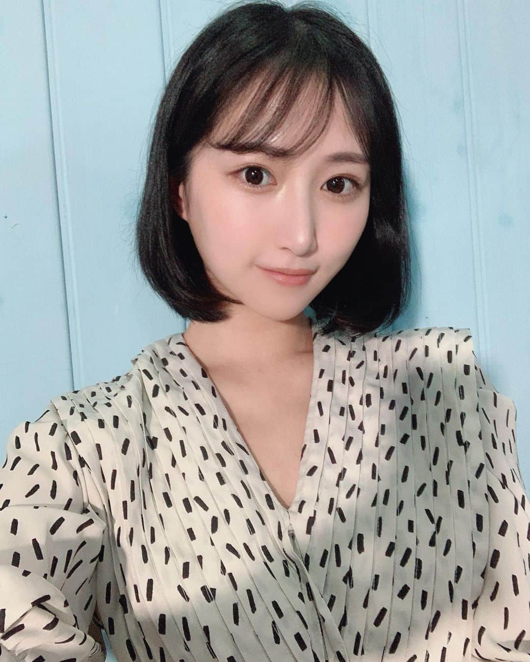 川瀬もえさんのインスタグラム写真 川瀬もえinstagram 「さて今日もがんばろ〜う！おはよう☀ 1日1川瀬」6月10日 5時01分