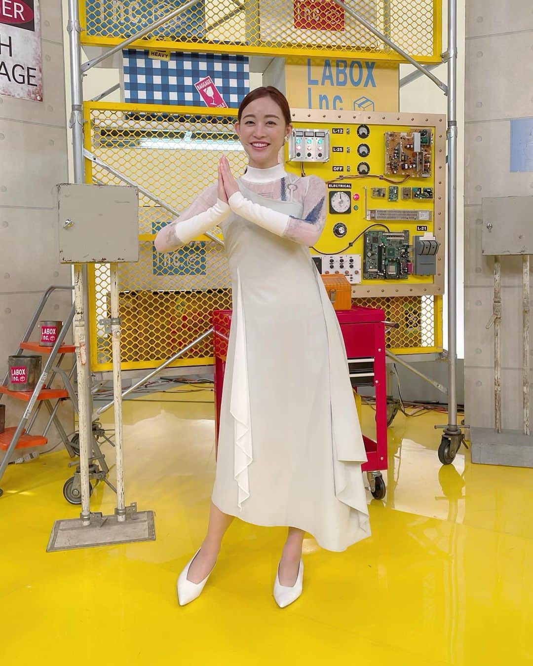新井恵理那さんのインスタグラム写真 新井恵理那instagram 「コクチシソビレテアイムソーリー☆ ＞人＜ 『所さんお届けモノです