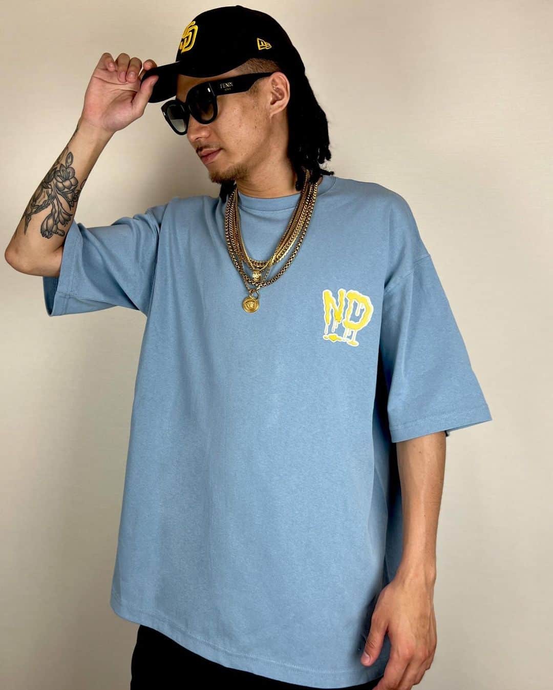 MYさんのインスタグラム写真 - (MYInstagram)「㊗️重大発表㊗️ 🎉NASTY DOGから新作発売開始🎉 大人気シリーズのTシャツです！🐶 シンプルでめちゃくちゃ可愛い😍 前の ...