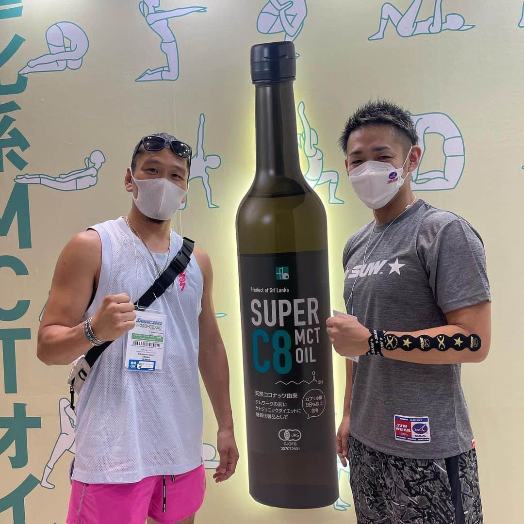 MAMIさんのインスタグラム写真 - (MAMIInstagram)「スポルテック初日7/27 フィットネスモデルの @nami_shape ...