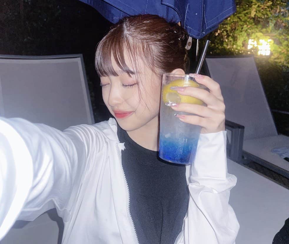 Minamiさんのインスタグラム写真 Minamiinstagram 「 🌃🌙🏊💕」8月9日 19時55分 Mimi Minami