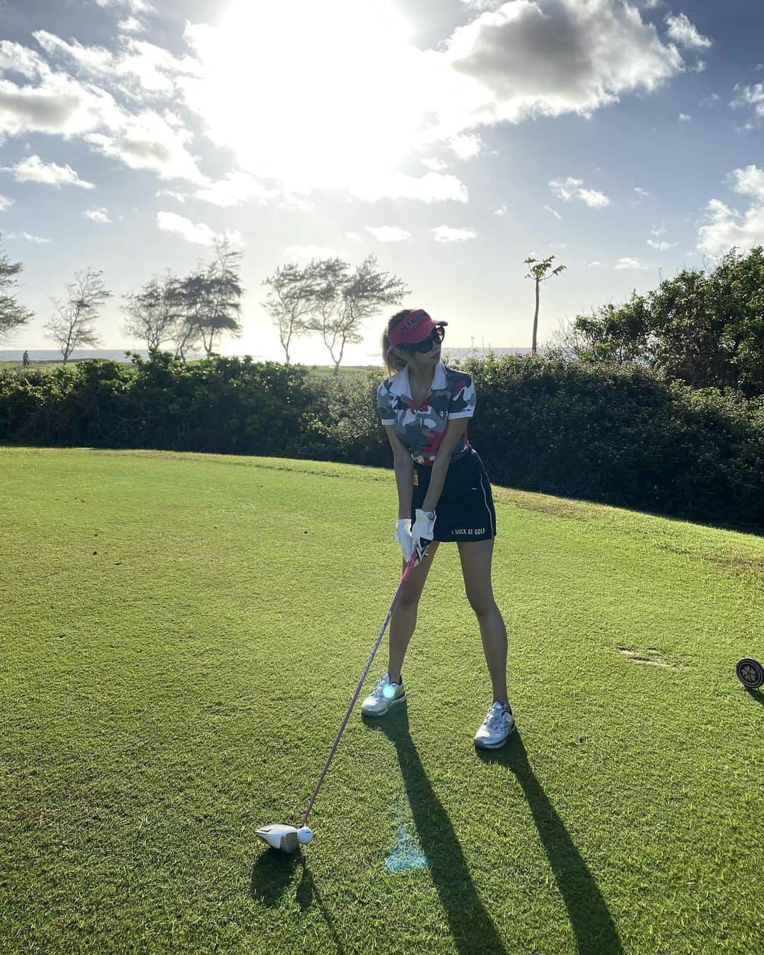 ゆーちゃんさんのインスタグラム写真 - (ゆーちゃんInstagram)「スポーツで着られるポロシャツも作ってる所* >>>> @lamele ...