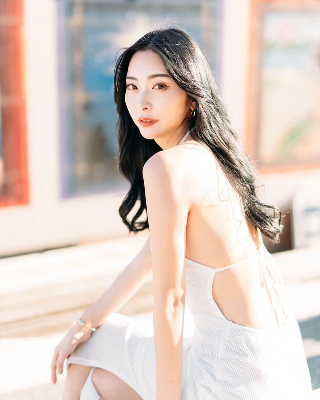 南真琴さんのインスタグラム写真 - (南真琴Instagram)「. . White🤍 @akira.photographer #model#gravure#racequeen# ...