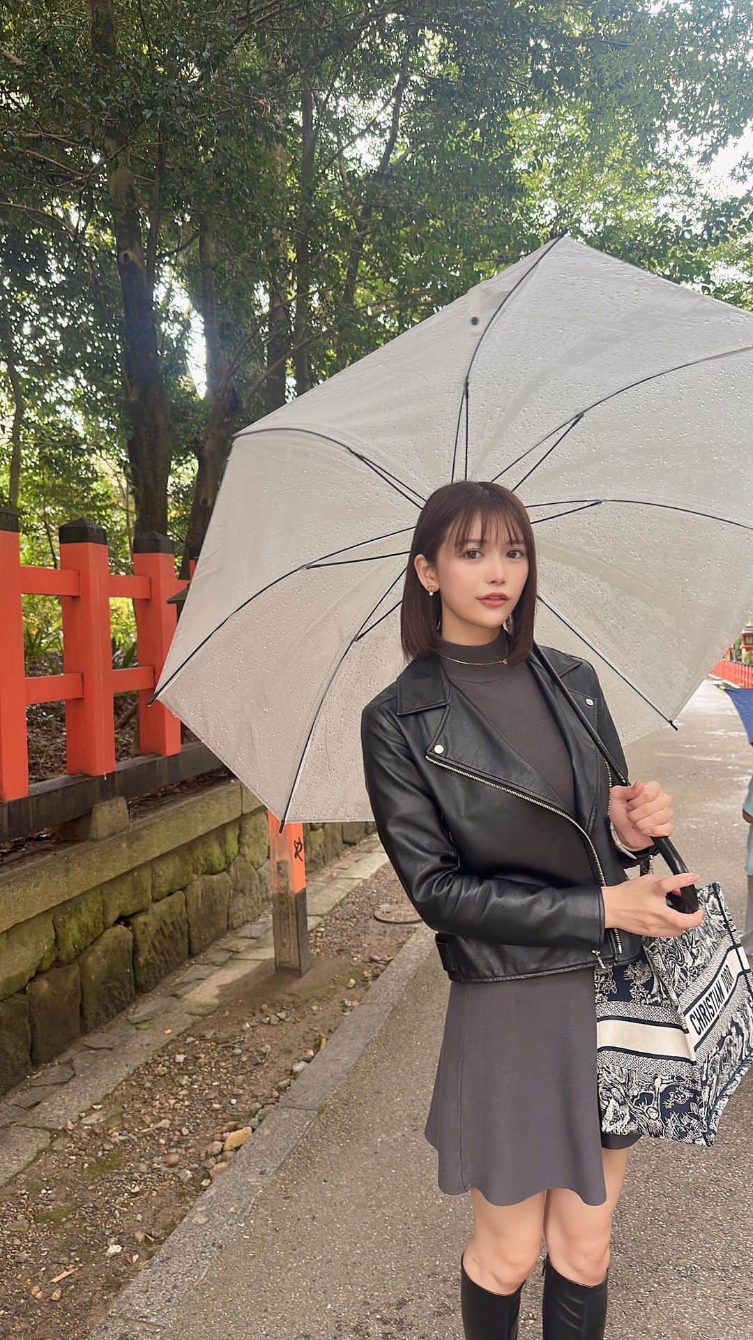 森のんのさんのインスタグラム動画 - (森のんのInstagram)「京都へ行ってきたよー⛩ . . . . #グラビアアイドル #高身長 ...