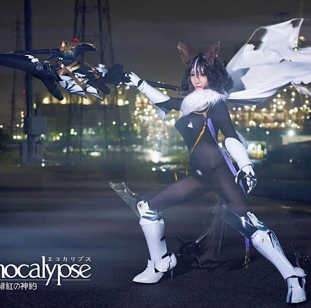 清水あいりさんのインスタグラム写真 - (清水あいりInstagram)「【告知】 『Echocalypse -緋色の神約-』📱🎮 WebCM「黒夜の少女」 出演させて頂きました…📽💕 モリ🦄 ...