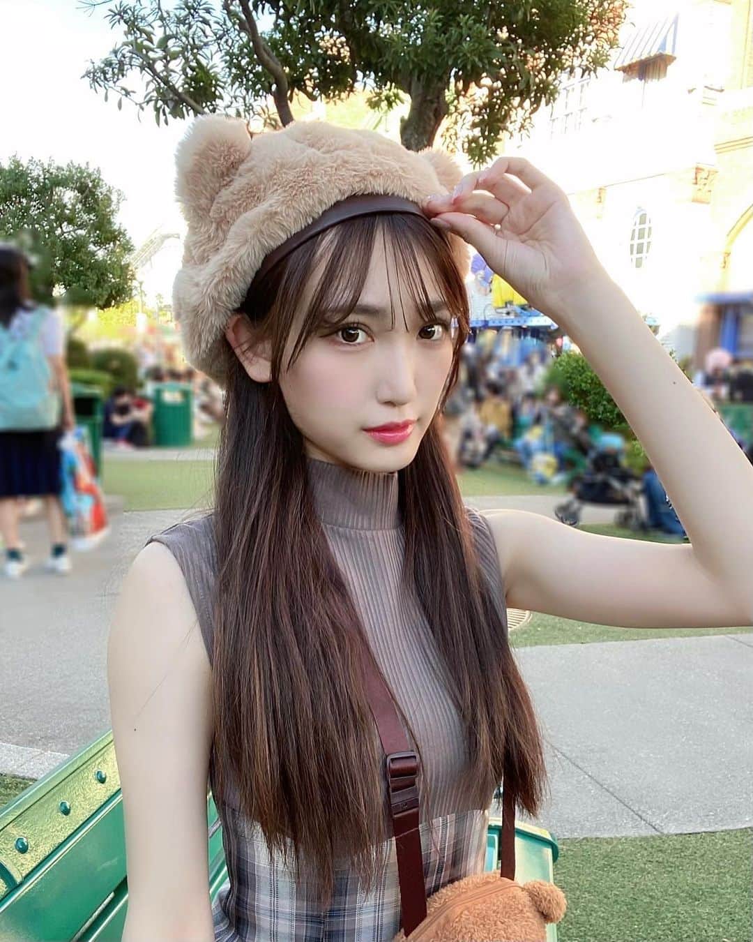 原かれんさんのインスタグラム写真 - (原かれんInstagram)「᯽ Tim🧸 ︎ . . . 大好きな場所にこの前2時間だけ行ってきたよ💨💨 . . 🎪universal studios ...