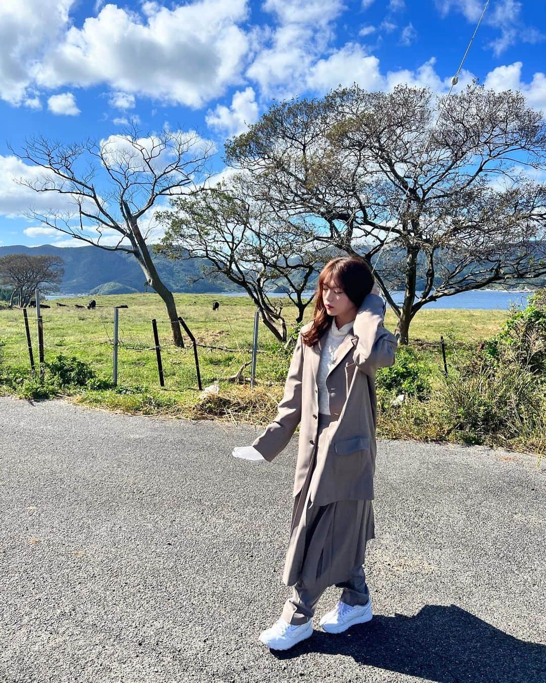 井手上漠さんのインスタグラム写真 - (井手上漠Instagram)「今日は、地元母校で講演会をしました☺︎ 私の出身地は島なので片道3時間 ...