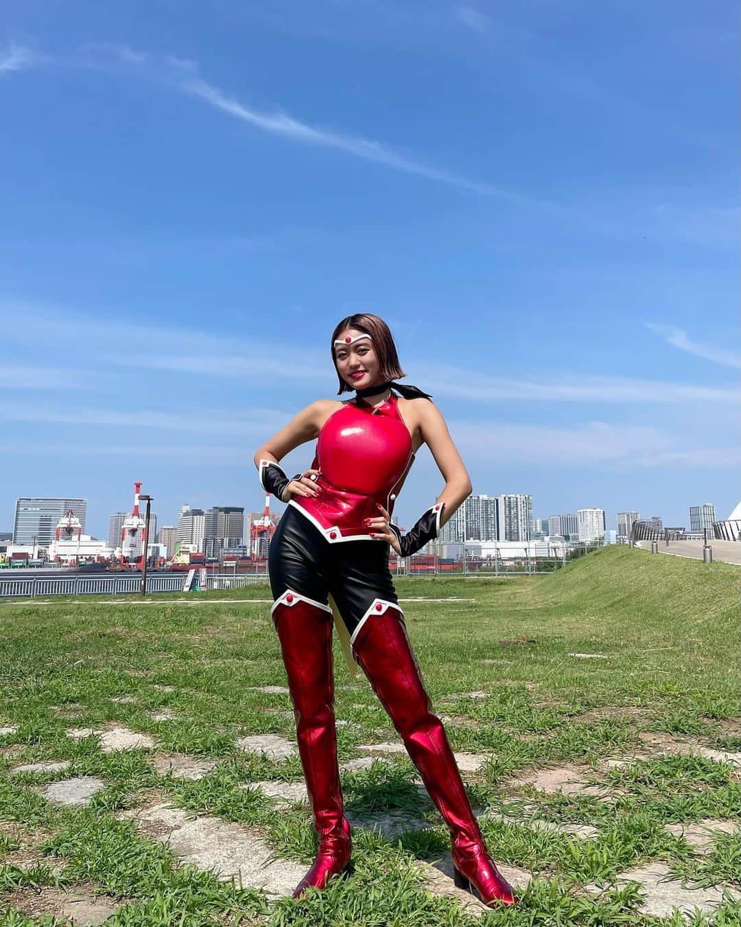 王林さんのインスタグラム写真 - (王林Instagram)「@aomori_ringo_official 念願の青森りんごイメージ ...