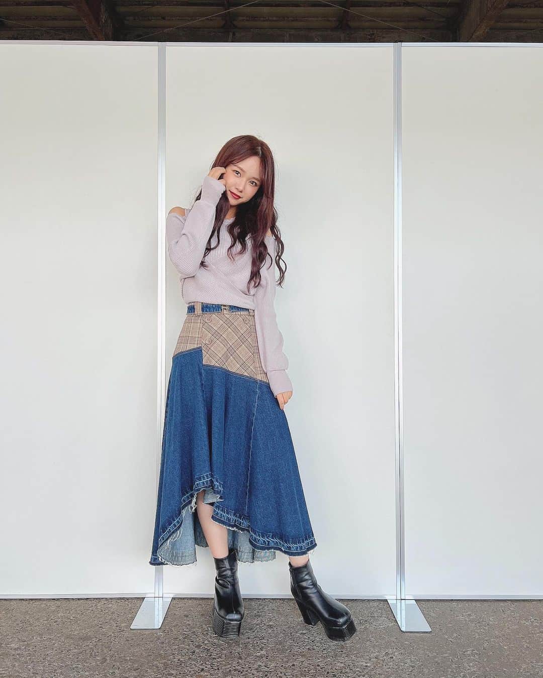 真下華穂さんのインスタグラム写真 - (真下華穂Instagram)「#秋コーデ #dazzlin #redyazel #ngt48 #真下華穂」10月16日 13時59分 - k.a.h.o ...