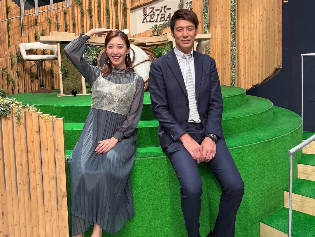 小澤陽子さんのインスタグラム写真 - (小澤陽子Instagram)「👑👑👑 番組冒頭でもお伝えしましたが、 『BSスーパーKEIBA』は今日で5年目を迎えました🥰📺 色んなチャンネルがある中 ...