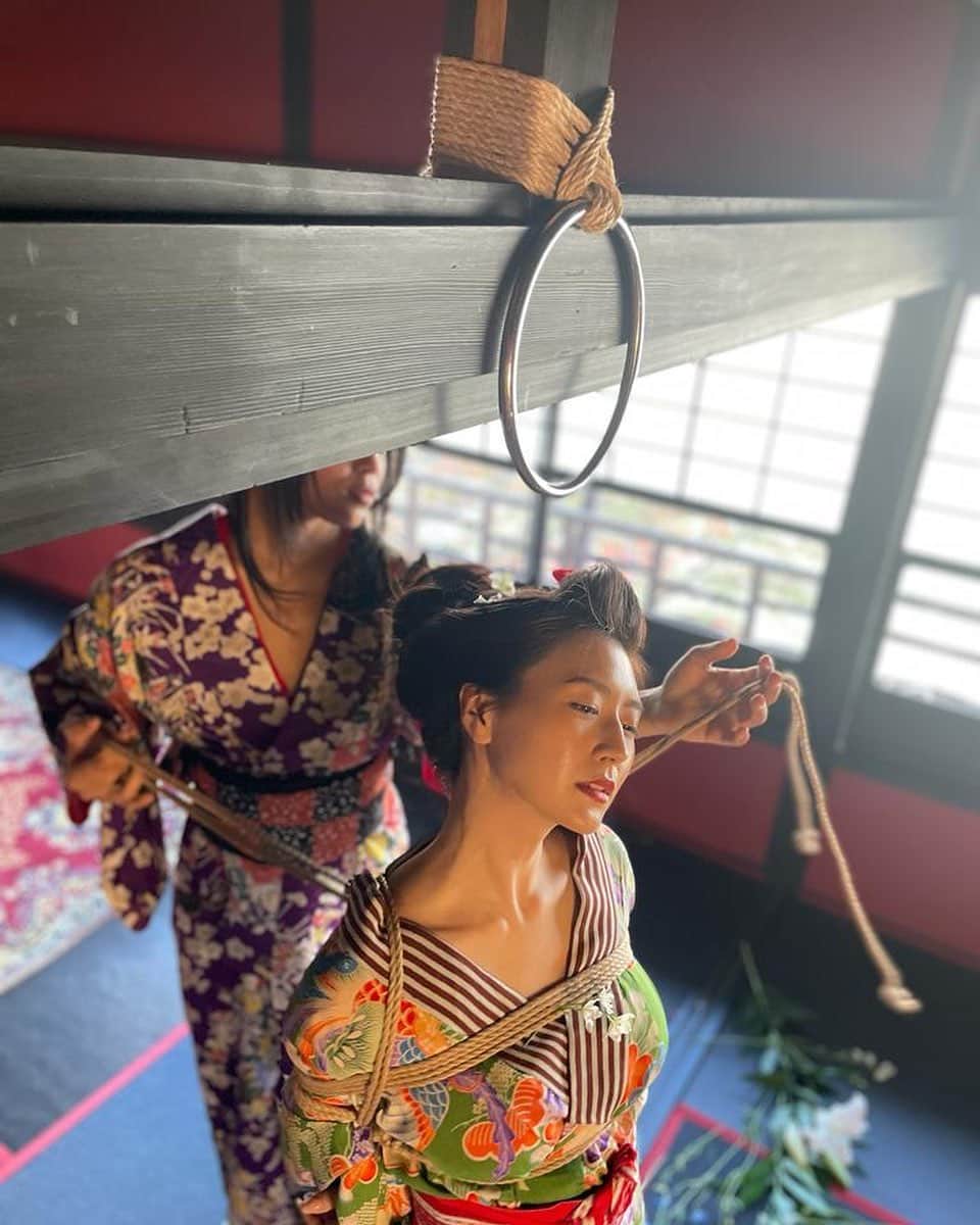 あいみさんのインスタグラム写真 - (あいみInstagram)「Shibari @marie.sauvage Special thanks @hajime_shibari location ...