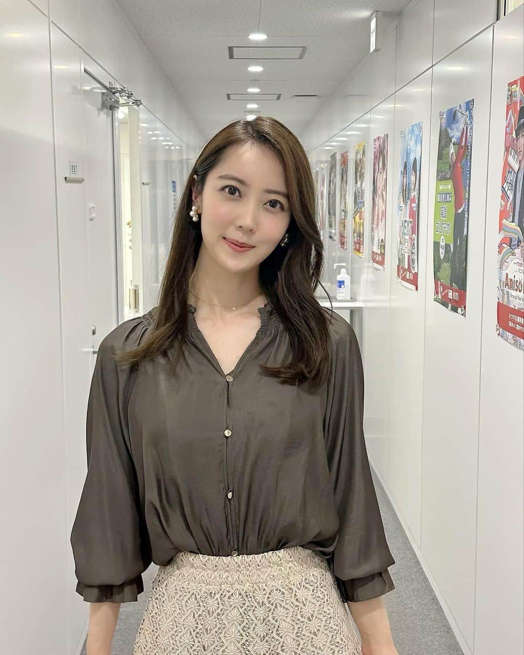 上野愛奈さんのインスタグラム写真 - (上野愛奈Instagram)「． 朝晩の冷え込みが強くなってきました🤧朝はもうお布団から出たくありません。。 今週ももうひと頑張りですね^ ^ ️」10 ...