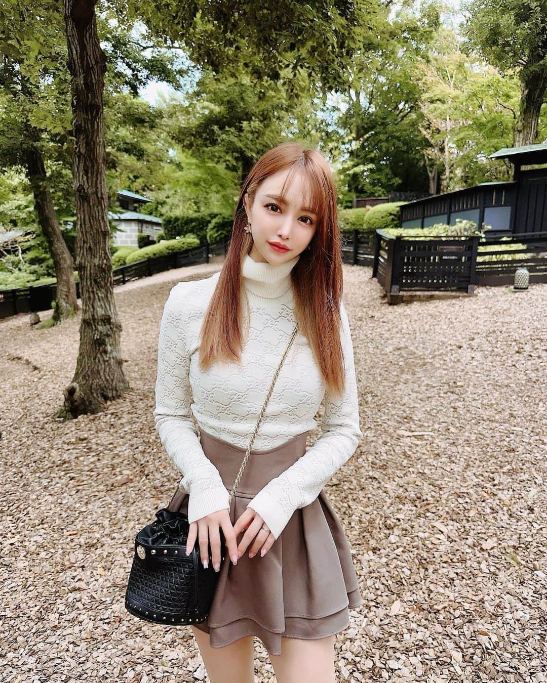 サキ吉さんのインスタグラム写真 - (サキ吉Instagram)「@michellmacaron_official の美脚スカートにハマってイロチでGET🫣💕 ． インナーパンツ付きだから安心 ...