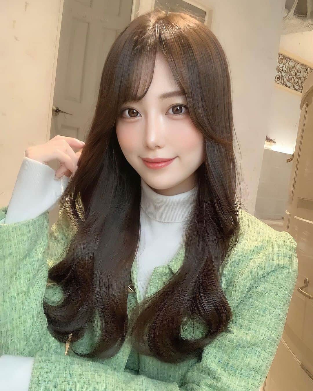 鈴木 あやさんのインスタグラム写真 鈴木 あやinstagram 「 Ikko Hair 👏🏻👏🏻👏🏻♥️ はい天才ーーーっ🌈🌈