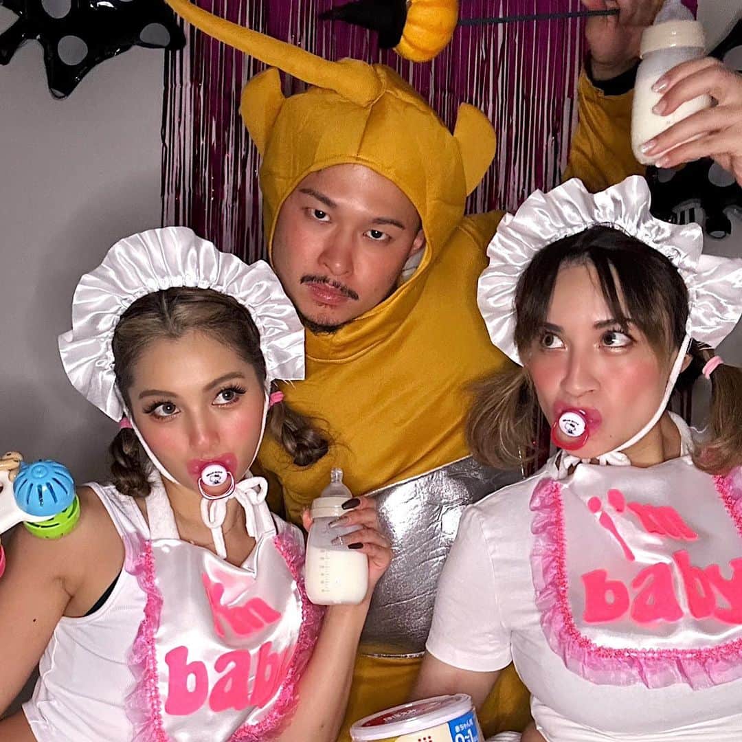 ゆきぽよさんのインスタグラム写真 ゆきぽよinstagram 「赤ちゃんやるって言ったら ママも赤ちゃんになっちゃったし テレタビーズ