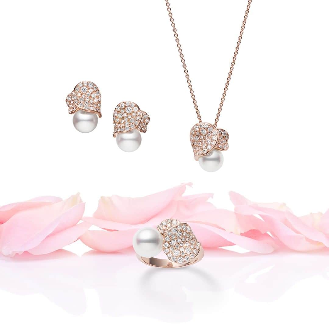 Mikimotoさんのインスタグラム写真 - (MikimotoInstagram)「Les Pétales Place Vendôme Rosés Inspired by the rose ...