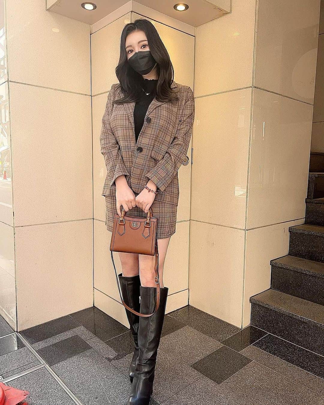 若月みいなさんのインスタグラム写真 - (若月みいなInstagram)「寒くなってきたね🍁🍂🤎 #ootd #code #오오티디 #데일리룩」11月4日 10時42分 ...