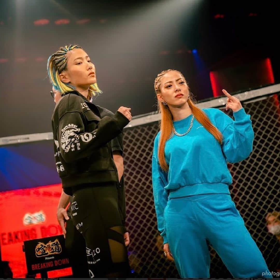 みらたむさんのインスタグラム写真 - (みらたむInstagram)「🦋🦋🦋🦋🦋🦋🦋🦋 因縁の対決。 遂に完結。 #ブレイキングダウン #ブレイキングダウン6 #ブレイキングダウン女子 #みら ...