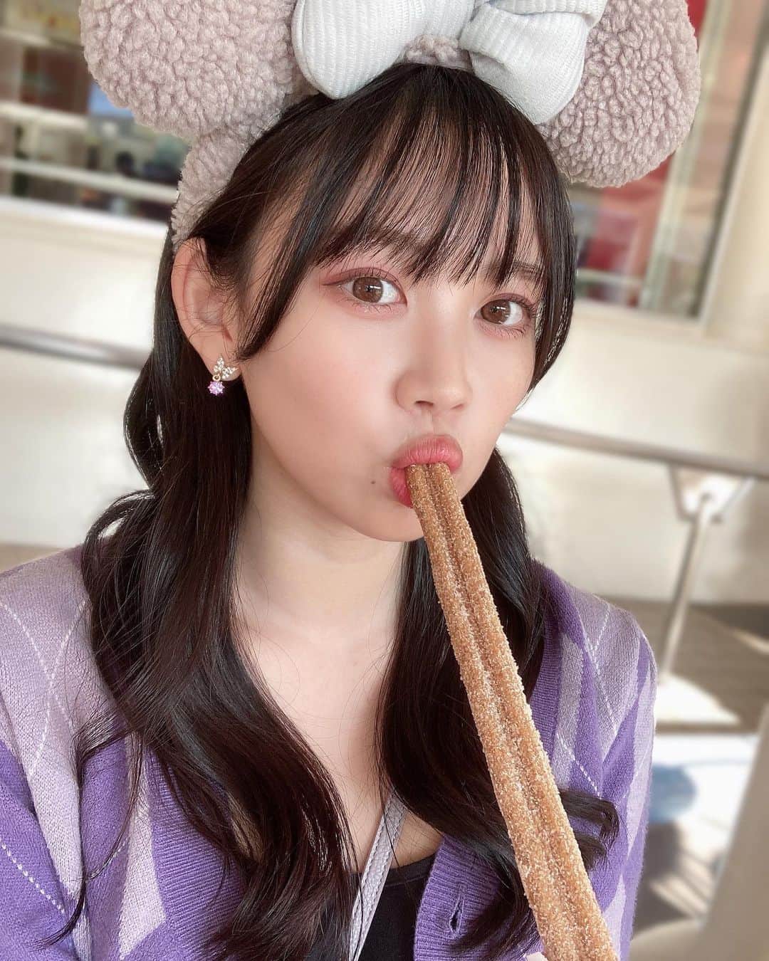 篠見星奈さんのインスタグラム写真 - (篠見星奈Instagram)「. シナモン味♡ . #disney #disneyland # ...