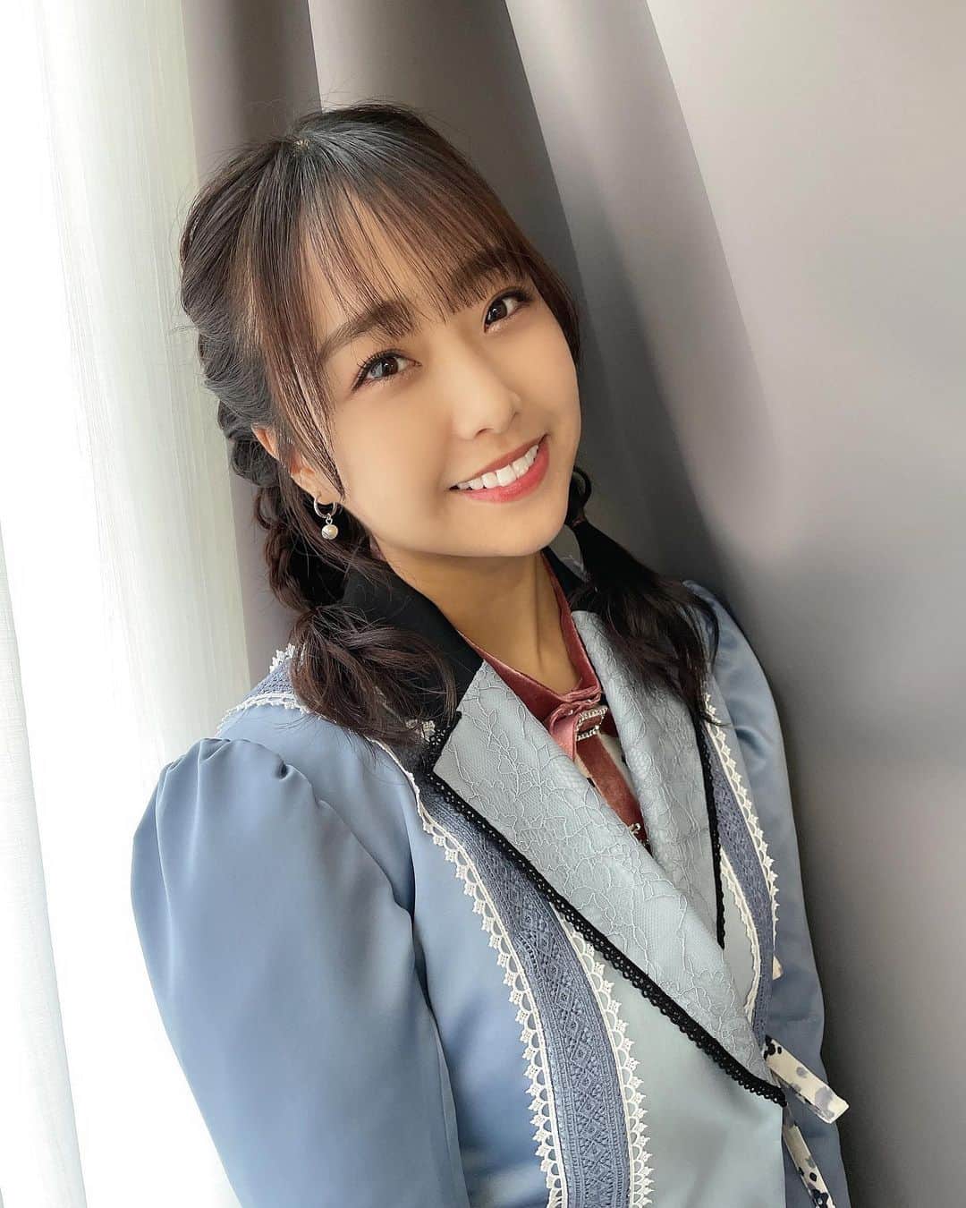 加藤夕夏さんのインスタグラム写真 - (加藤夕夏Instagram)「😁☺️💚💚🫶🏻 #NMB48 #好きだ虫 #アイドル #加藤夕夏 #うーか #みつあみ #おさげ」12月6日 21時35分 ...