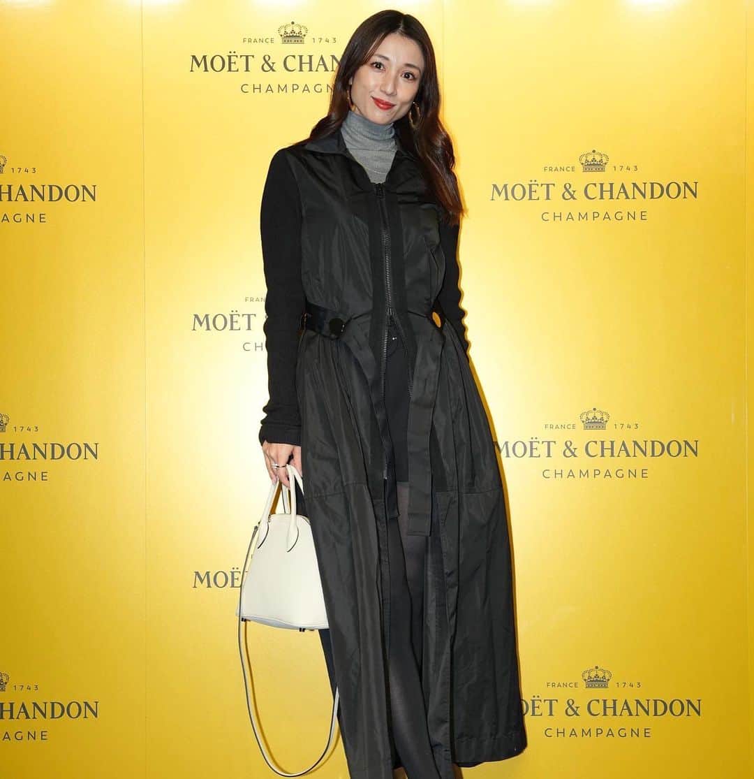 広瀬未花さんのインスタグラム写真 - (広瀬未花Instagram)「EFFERVESCENCE Tokyo 2022🥂💕 @moetchandon クリスマス前はイベントがたくさん🎄 ...