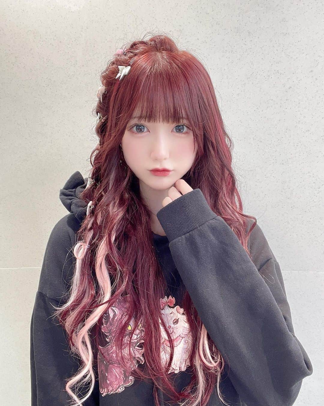 桃姫もえかさんのインスタグラム写真 - (桃姫もえかInstagram)「かわい𓂃🎀𓈒𓏸 人生でいちばん髪ながい ️ ラプンツェル憧れてたので ...