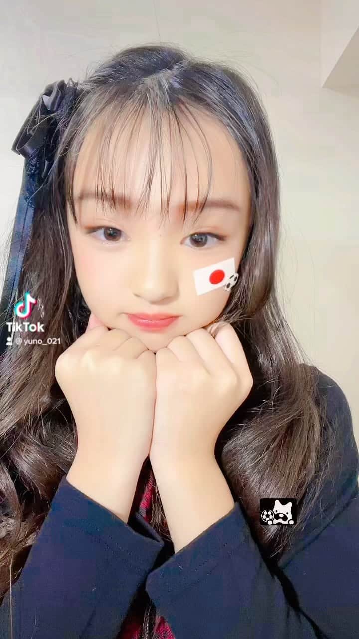 喜島結乃さんのインスタグラム動画 - (喜島結乃Instagram)「♡yuno♡ ㅤㅤㅤㅤㅤㅤㅤㅤㅤㅤㅤㅤㅤㅤㅤㅤㅤㅤㅤㅤㅤㅤㅤㅤㅤㅤ みんなで応援しよ🎌頑張れ日本 ️ ...