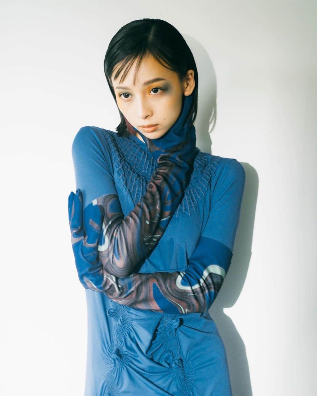 華村あすかさんのインスタグラム写真 - (華村あすかInstagram)「・ ・ ・ photographer: @kanta_nakamura_ hair&make-up: @nko ...