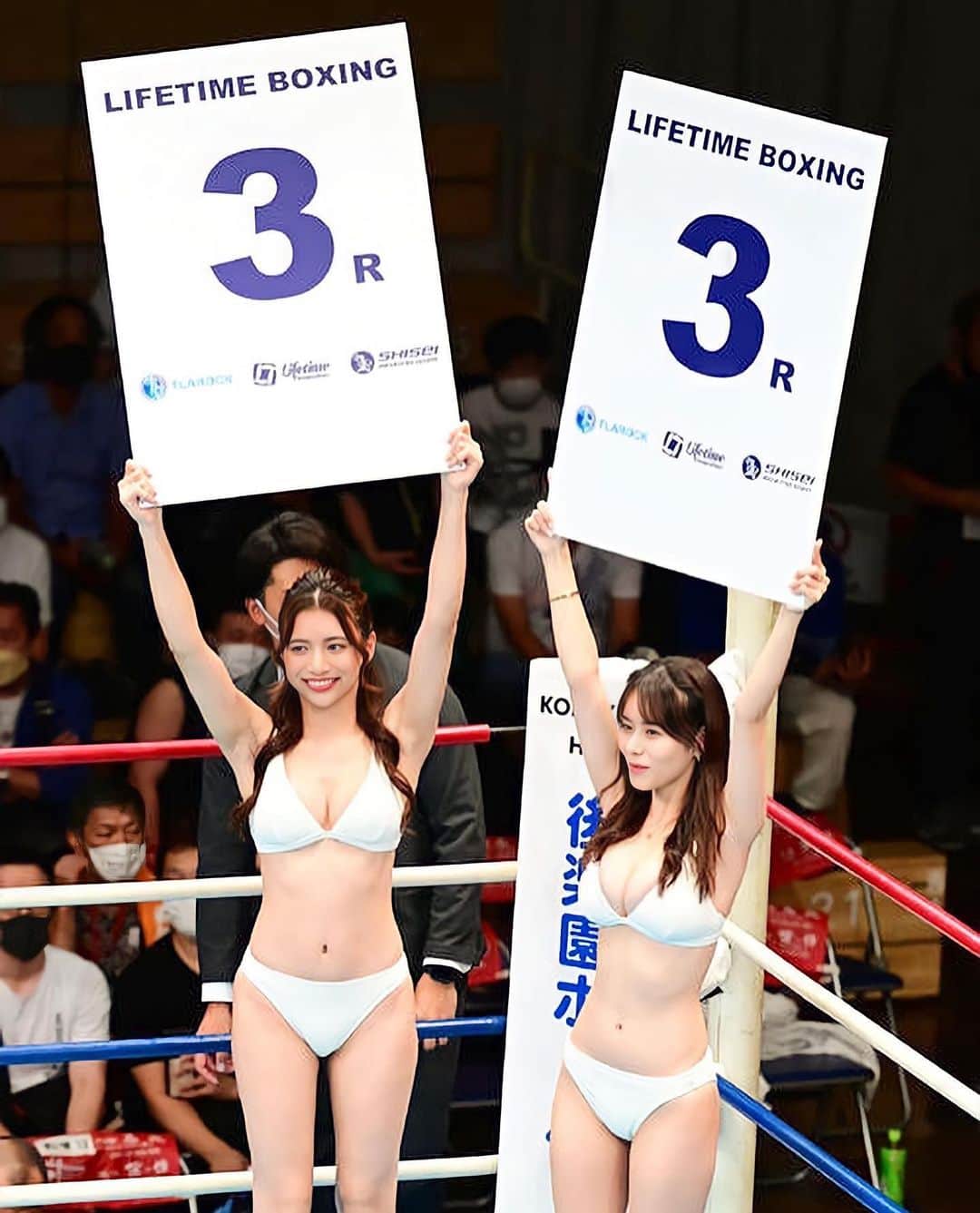 さゆりさんのインスタグラム写真 - (さゆりInstagram)「【いよいよ明日📣】 WBA・WBO 世界Sフライ級王座統一戦 ラウンドガールの様子が TBSで放映されるので 皆さんも会場や ...