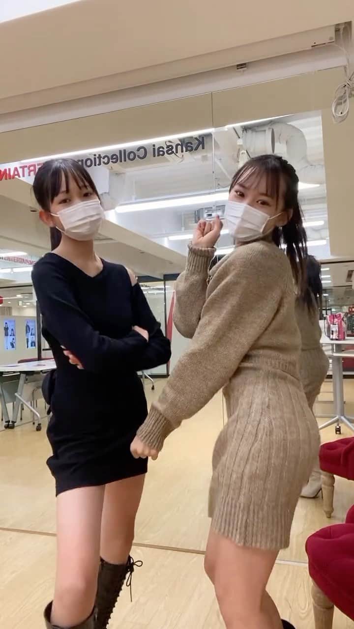 【TikTok】高校生エンタメ研究所さんのインスタグラム動画 - (【TikTok】高校生エンタメ研究所Instagram)「可愛いJCコンビ ...