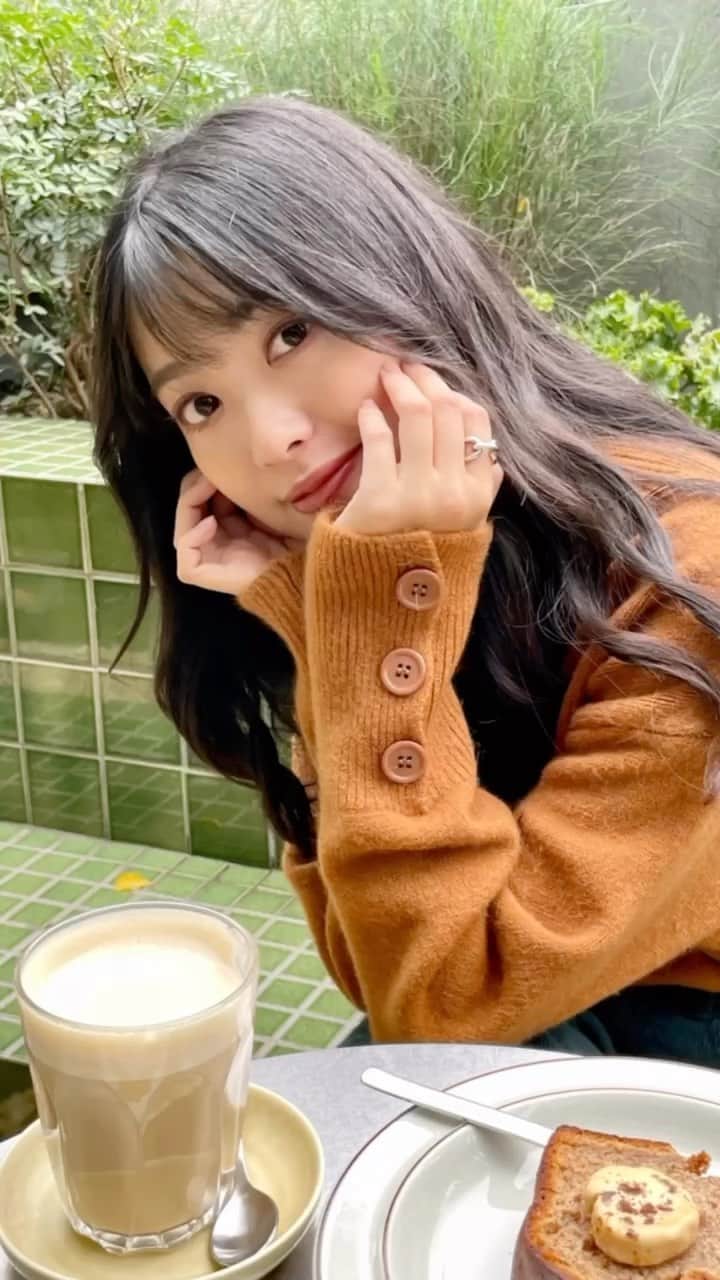 北原里英さんのインスタグラム動画 北原里英instagram 「☕️🤎」1月8日 16時44分 Rie Kitahara 3