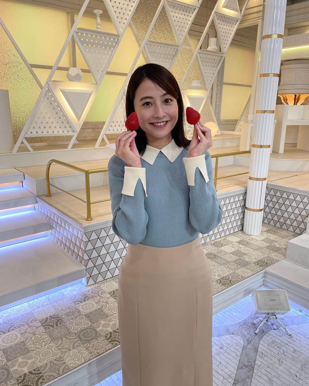 TBS「Nスタ」さんのインスタグラム写真 - (TBS「Nスタ」Instagram)「【1月15日はイチゴの日🍓】 もうすぐイチゴの日🍓ということで イチゴを使ったスイーツをご紹介します🍰 ...