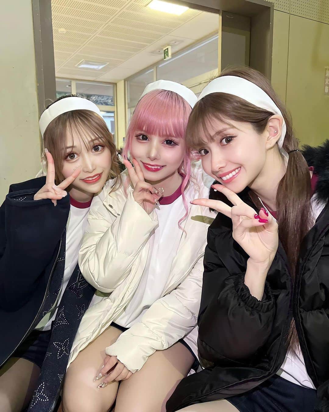 浦西ひかるさんのインスタグラム写真 浦西ひかるinstagram 「小悪魔ageha専属モデル大運動会の時の🤍 ひかるは白組だったよー🫧