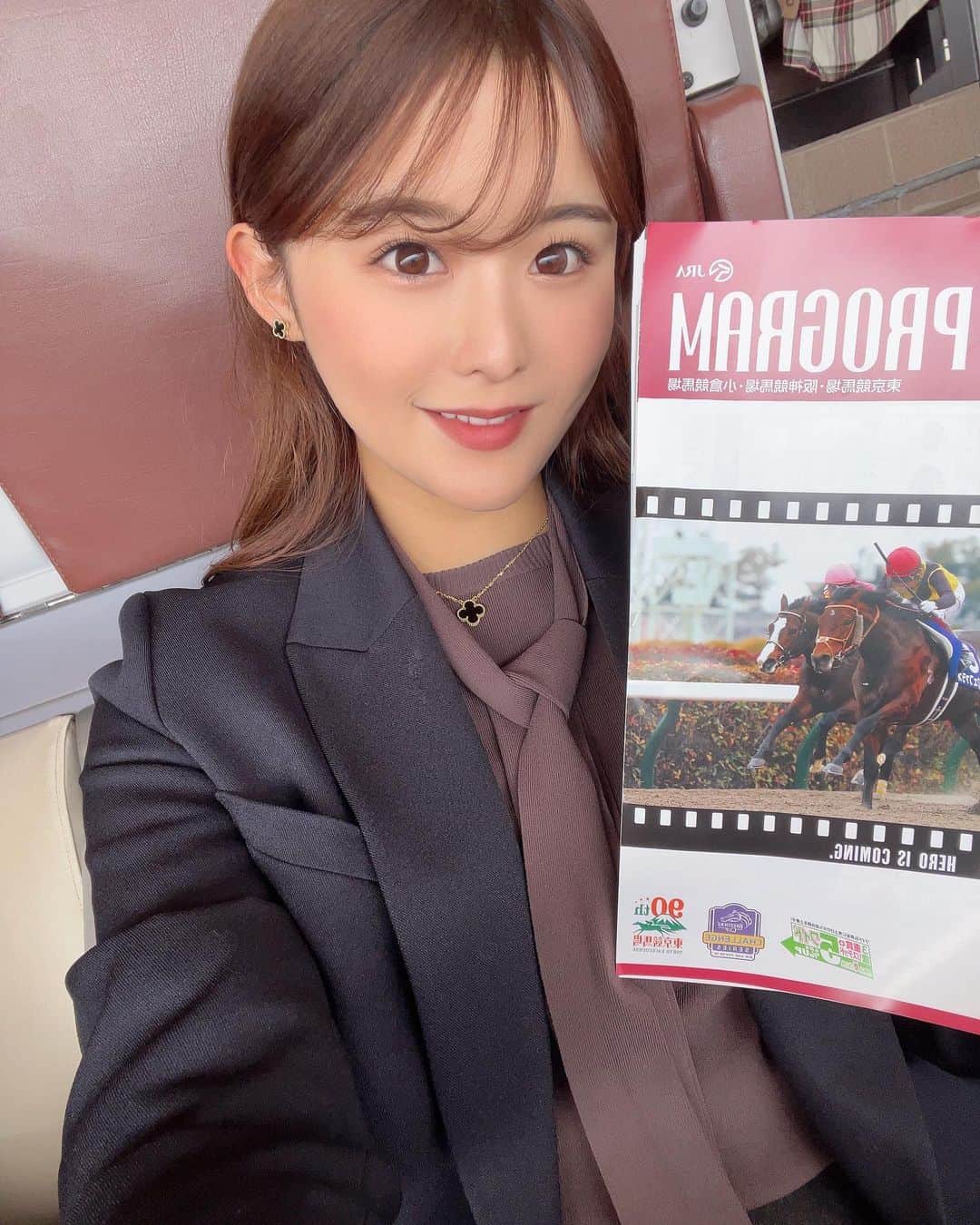 erinaさんのインスタグラム写真 - (erinaInstagram)「今年初の東京競馬場は #フェブラリーステークス でした ️ コロナ前のような歓声に圧倒された🐴 福永騎手日本で最後の ...