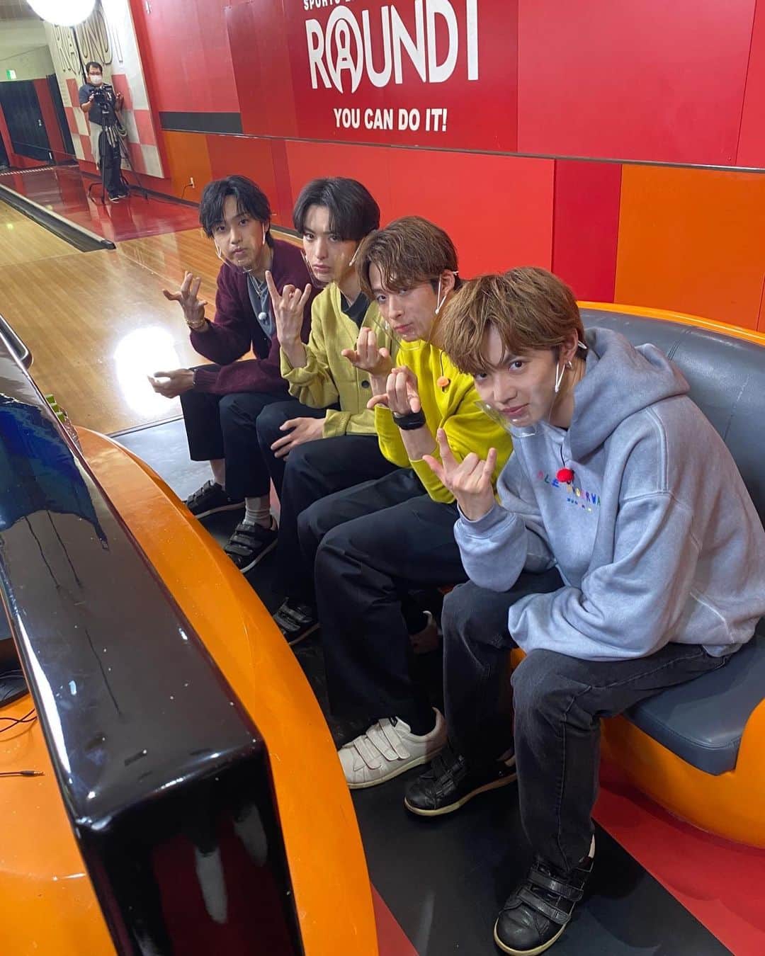 佐藤大樹さんのインスタグラム写真 - (佐藤大樹Instagram)「2.14までコラボ開催中🎳 @round1_official × @fantastics_fext #ラウンドワン」2月4 ...