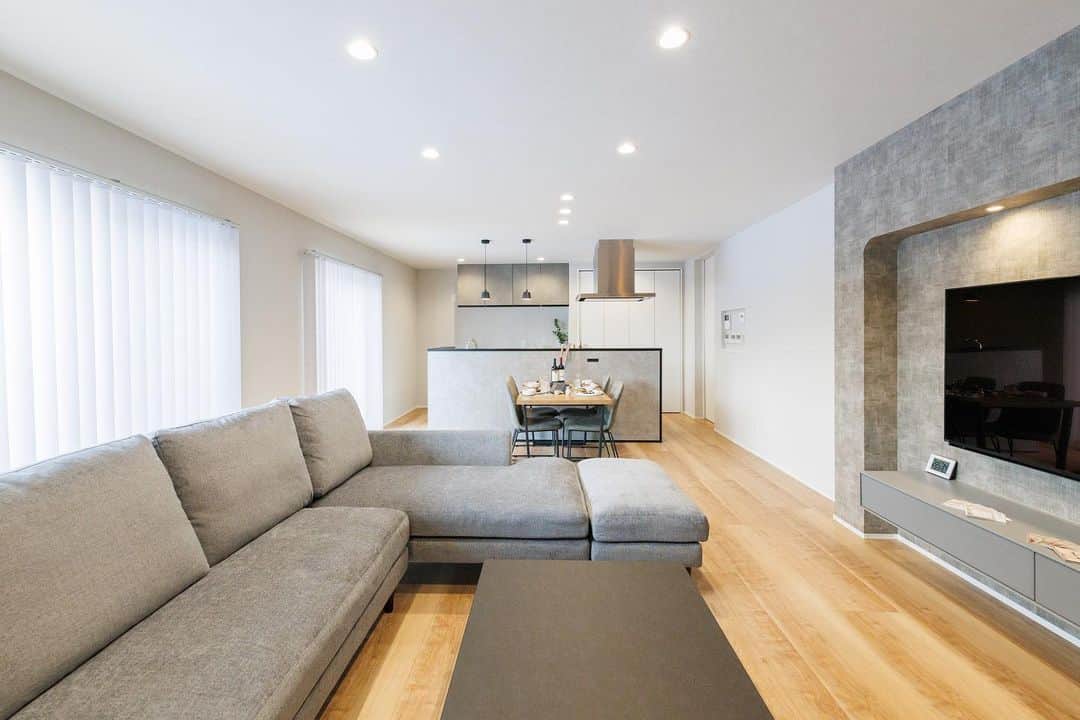 晃栄住宅さんのインスタグラム写真 - (晃栄住宅Instagram)「. 姶良市 𓂃松原なぎさモデルハウス 松原なぎさ小学校まで約800m！ 人気の姶良エリアにNEW openしました ...