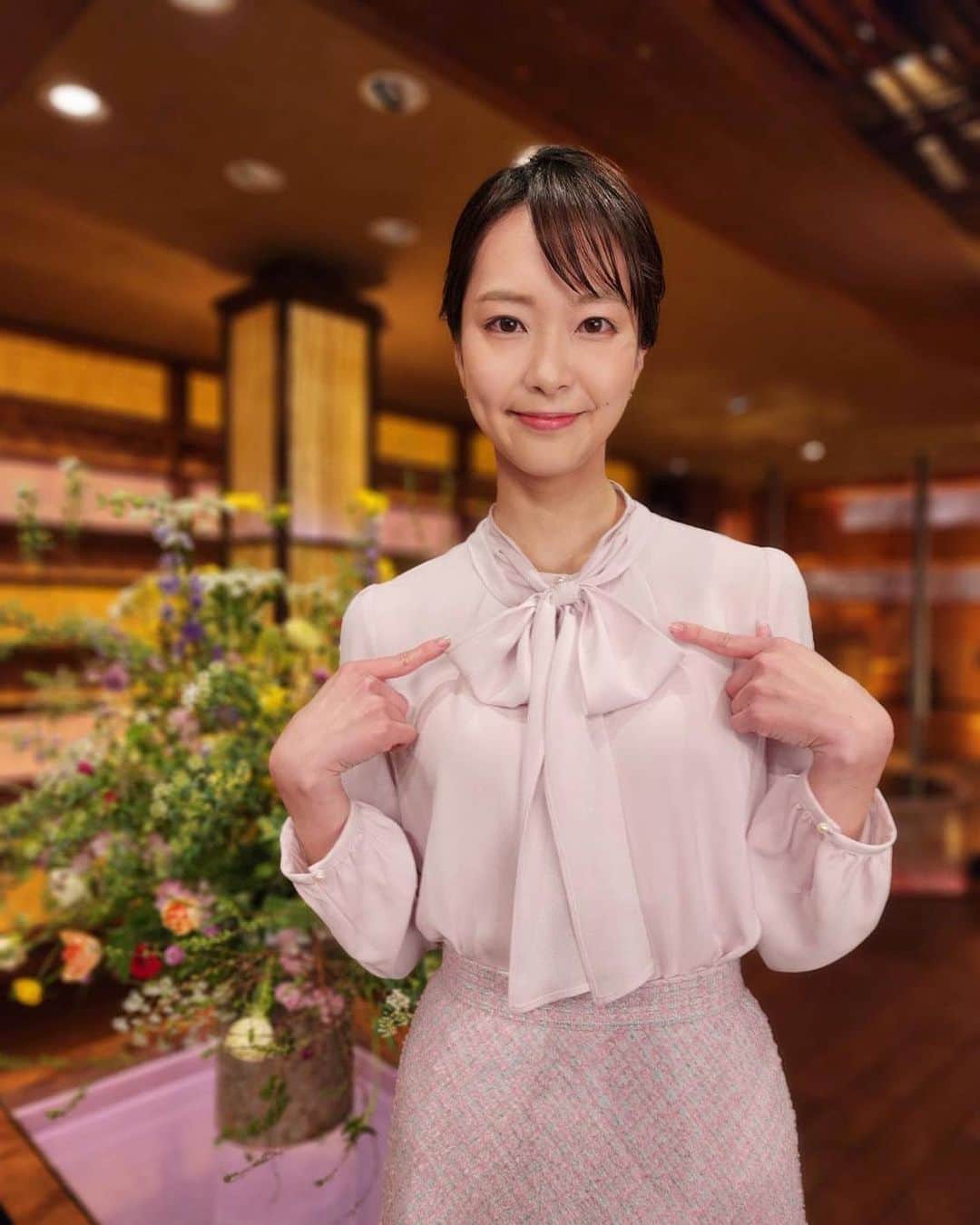 下村彩里さんのインスタグラム写真 下村彩里instagram 「 衣装 X キトリ 🐶 トップス •スカート Anayi