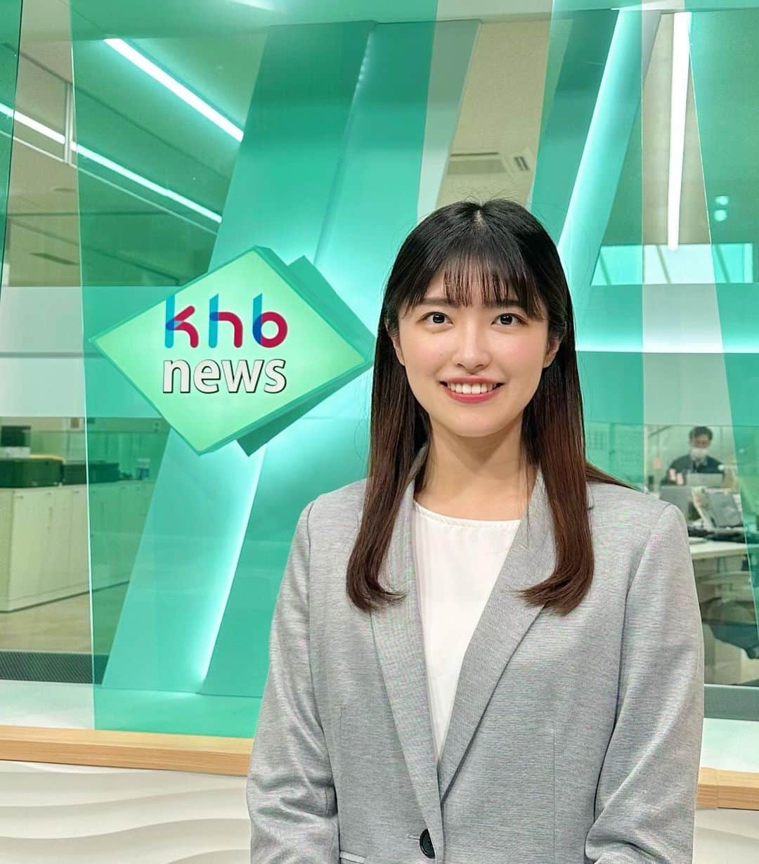内田有香さんのインスタグラム写真 - (内田有香Instagram)「お久しぶりです🌸 khb東日本放送のアナウンサーとなり 今日初めてお昼のニュースを担当しました。 とても緊張しましたが ...