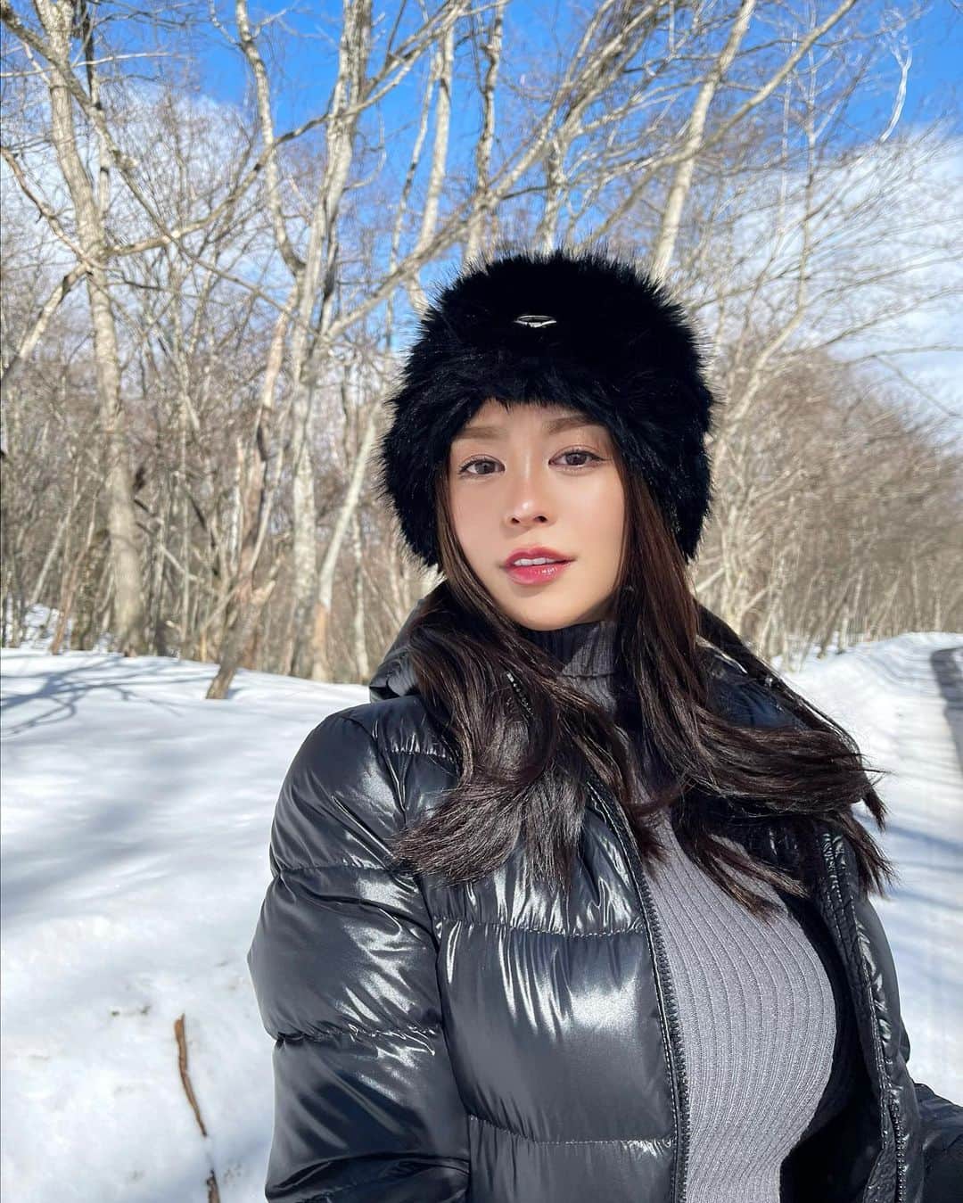 大柳麻友さんのインスタグラム写真 - (大柳麻友Instagram)「⁡ ⁡ Goodbye Winter, ⁡ Hello Spring ⁡ ⁡ ️⛄️ ️⛄️ ️ ⁡ ⁡ #winter ...